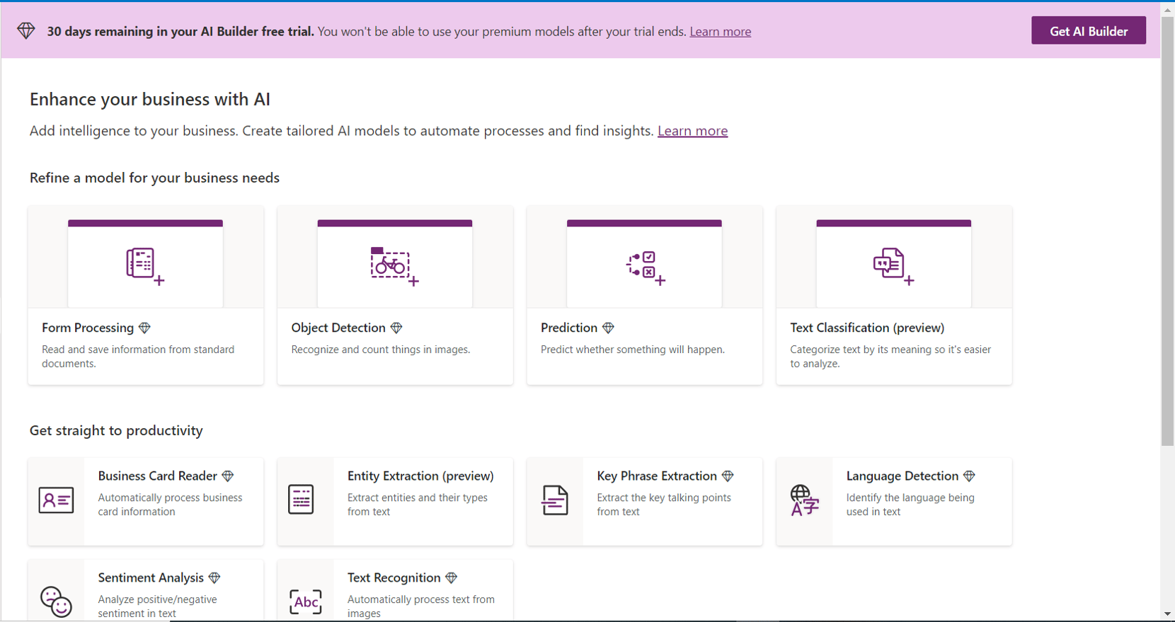 Simplify your Business Processes with AI Builder