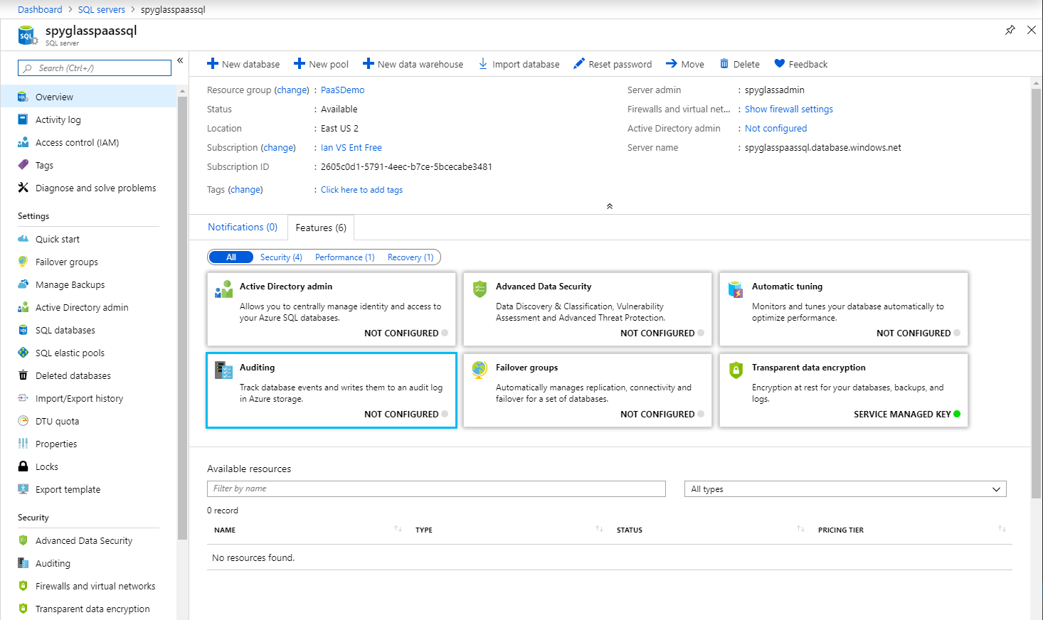 Moving Apps to Azure Part 5: Connecting to the Azure SQL Database