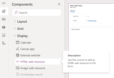 How to Use the Power Apps Portals Portal Management App HTML Editing Control for Custom HTML Fields