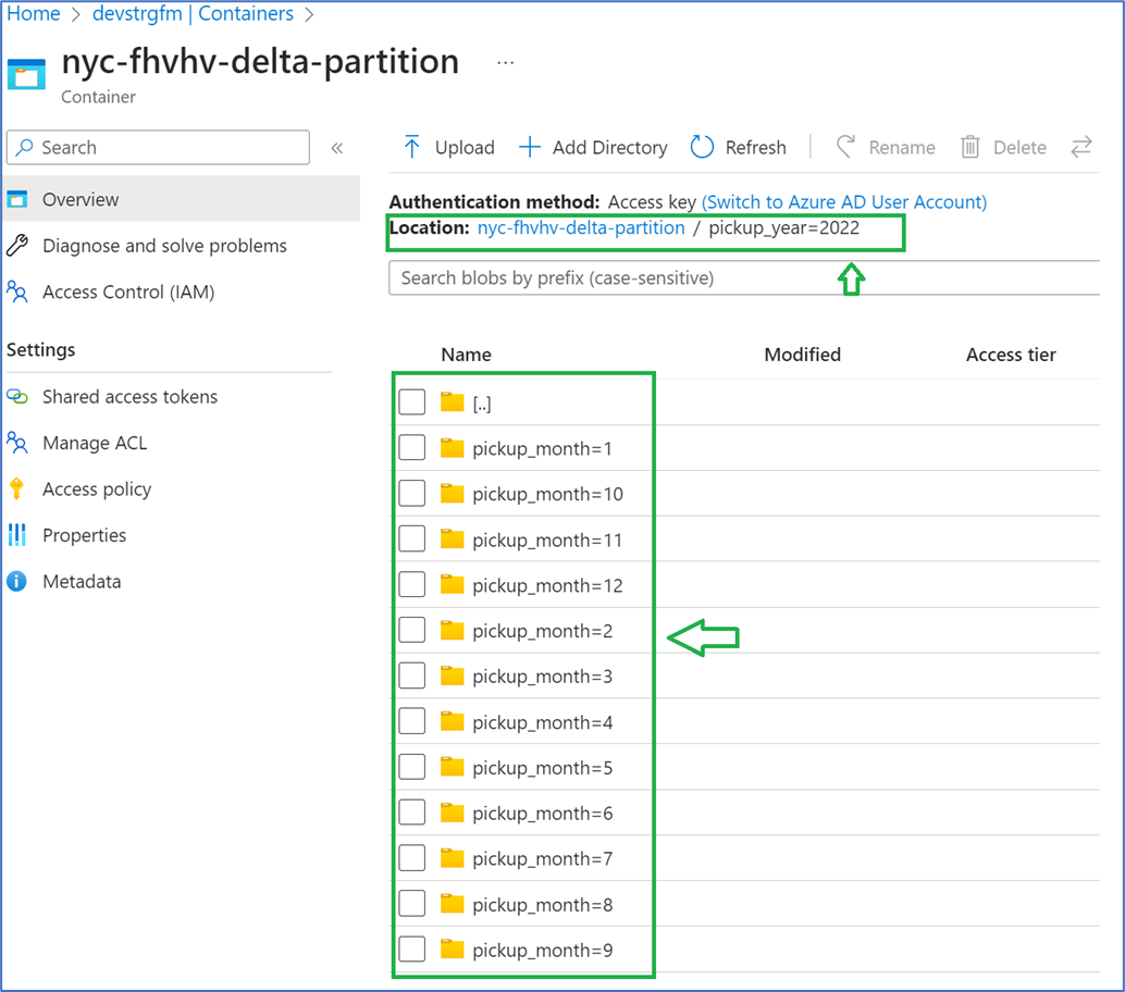 Azure Synapse Optimizing Queries On Delta Lake Using Partitioning