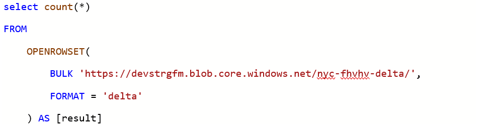 Azure Synapse - Optimizing Queries on Delta Lake Using Partitioning